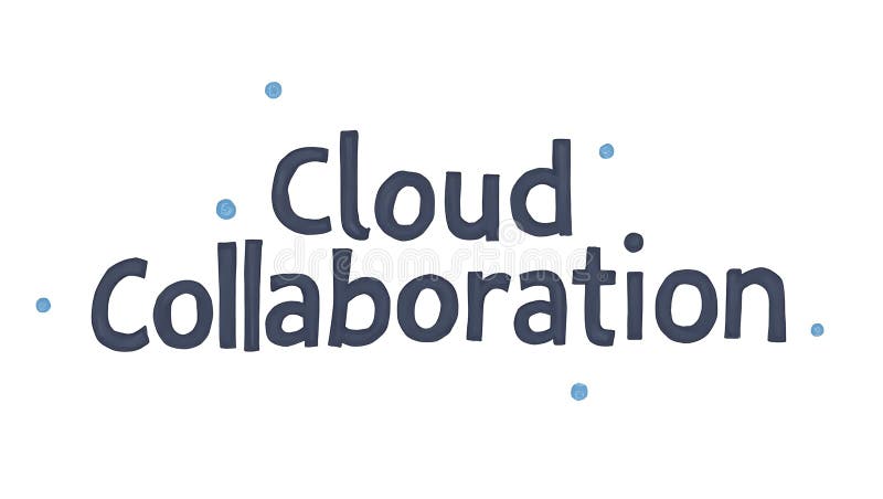 Collaboration in Cloud Computing Showcasing Teamwork and Connectivity ...