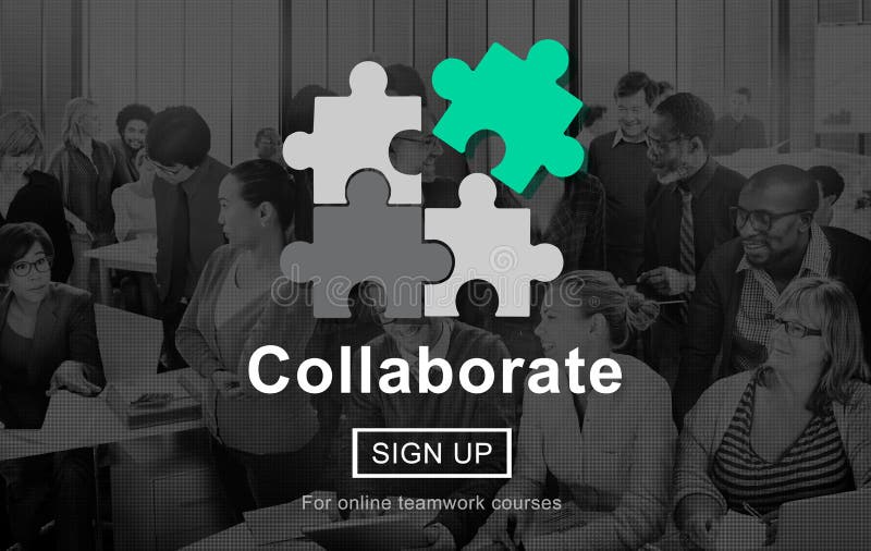Collaboration Collaborate Connection Corporate Concept Stock ...