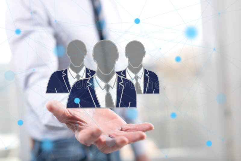 Collaboration Concept On Different Devices Stock Image - Image of ...