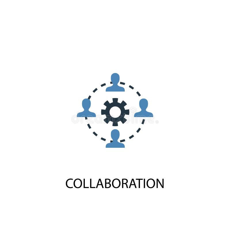 Colored Collaboration Icon Stock Illustrations – 864 Colored ...