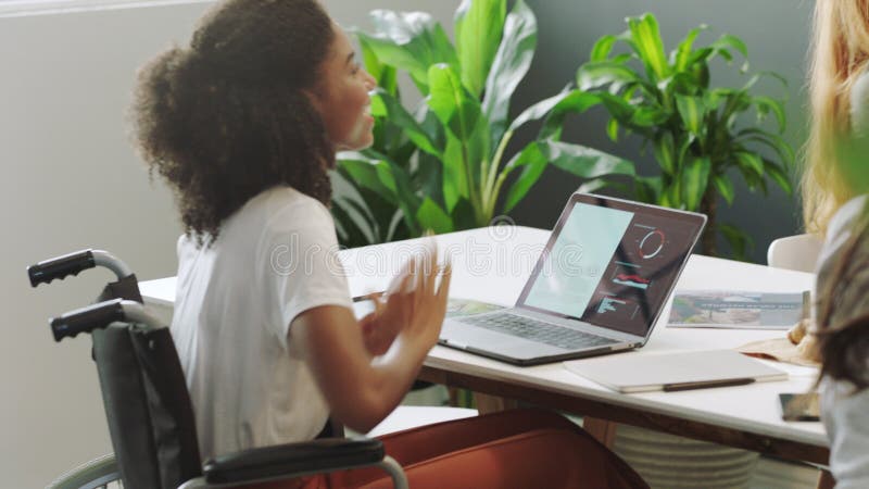 Collaboration, Creative and High Five for Teamwork Success on Project ...