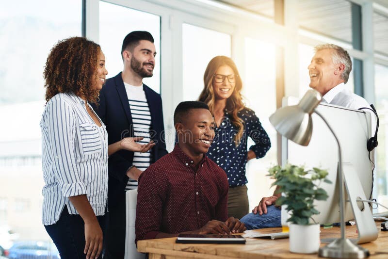 Collaboration Has always Been an Important Part of Business. a Group of ...