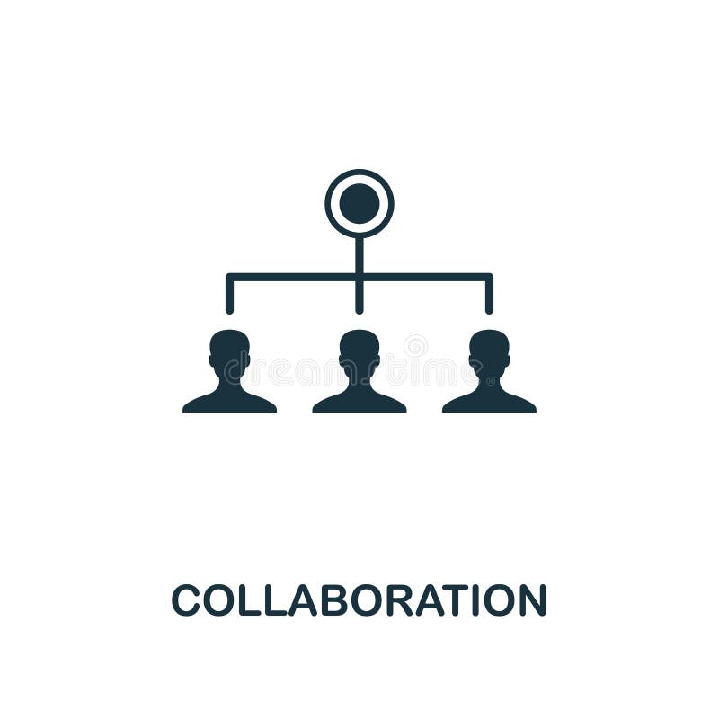 Collaboration Icon. Premium Style Design from Crowdfunding Icon ...