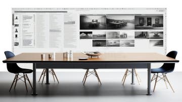 Collaboration Indesign Table Stock Illustration - Illustration of ...