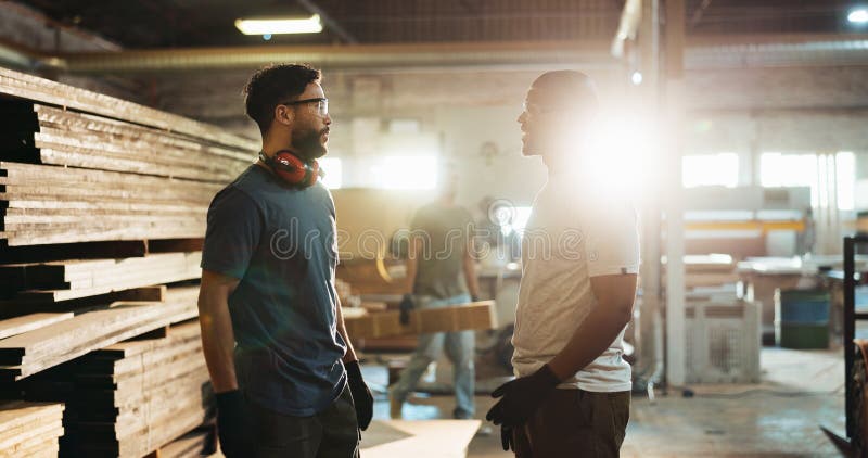 Collaboration, Industry and Talking with Carpenter Men in Workshop for ...