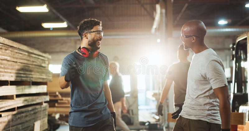 Collaboration, Industry and Talking with Carpenter Men in Workshop for ...