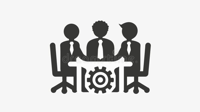 Collaboration and Interaction Icon for Professional Use Stock Vector ...