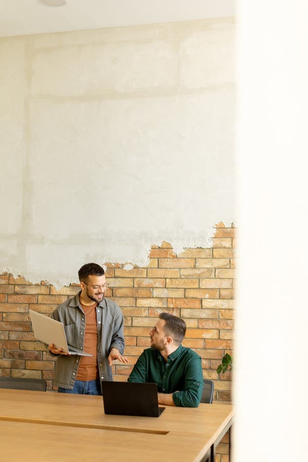 Collaboration in Motion, Professionals Working Together in a Modern ...