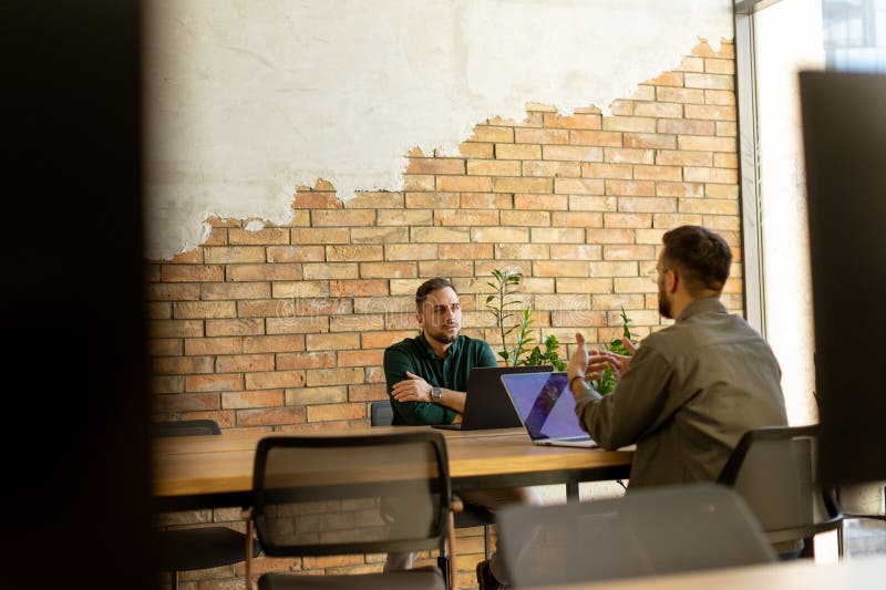 Collaboration in Motion, Professionals Working Together in a Modern ...