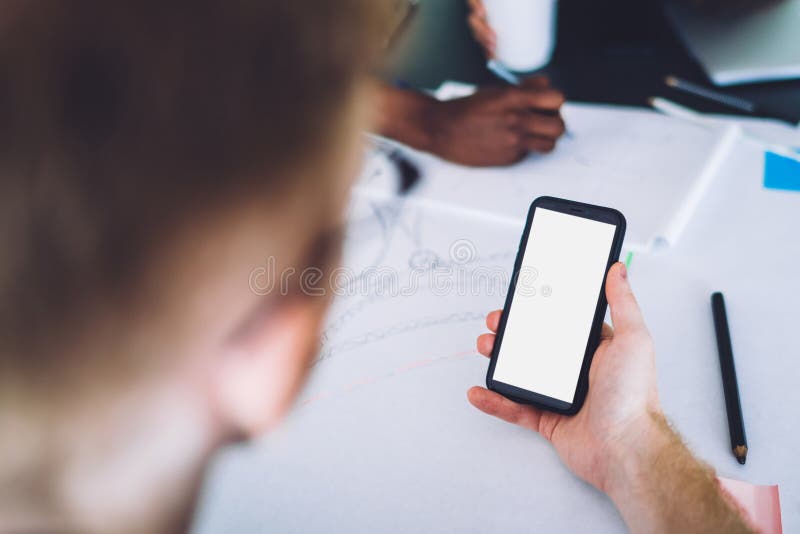 Collaboration Process of Millennial Colleagues Using Mock Up Smartphone ...