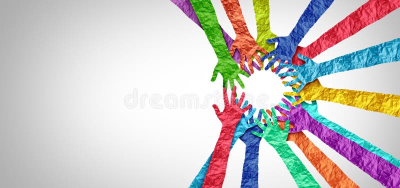 Collaboration and Solidarity Stock Image - Image of community ...