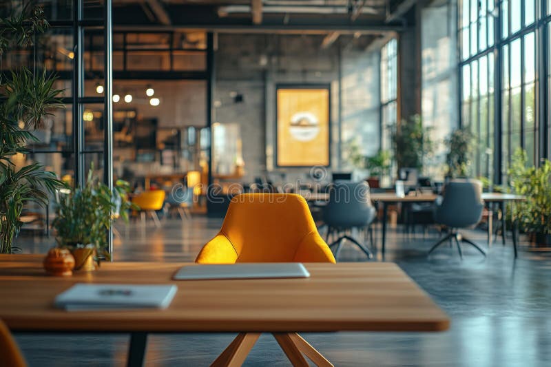 Collaboration Space Featuring Vibrant Design and Natural Light for ...