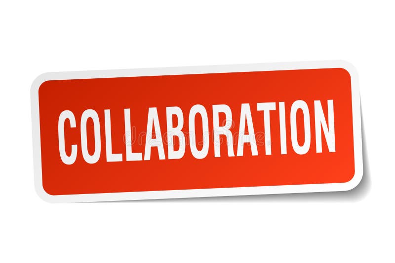 Collaboration Sticker Stock Illustrations – 795 Collaboration Sticker ...