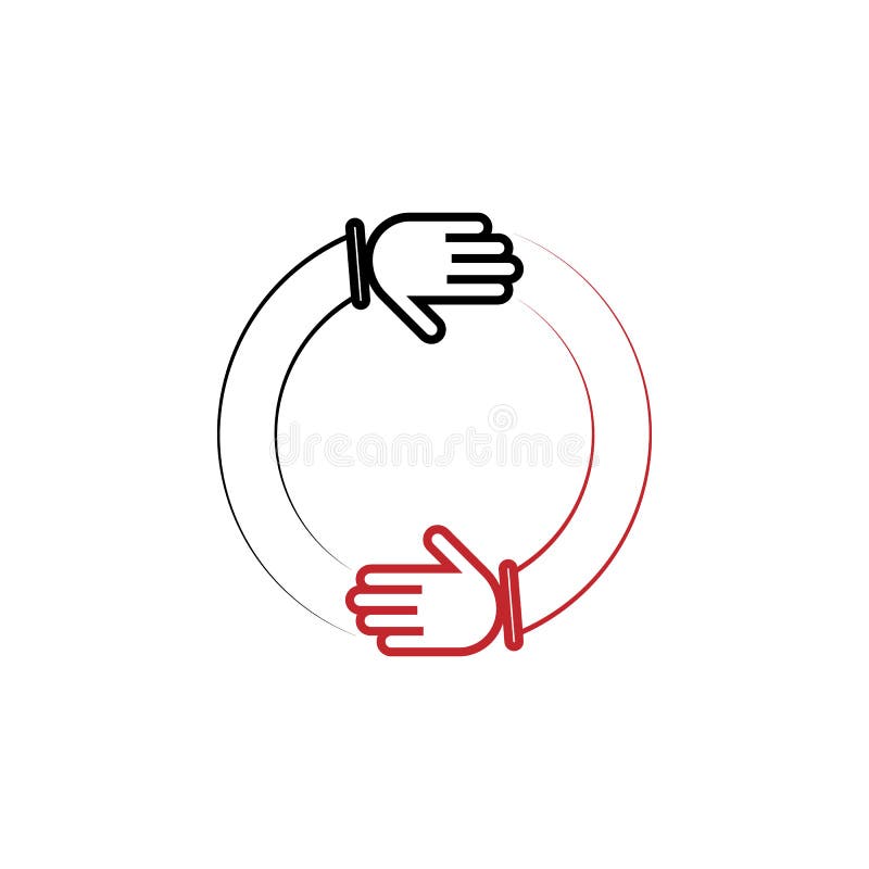 Colored Collaboration Icon Set Stock Illustrations – 371 Colored ...