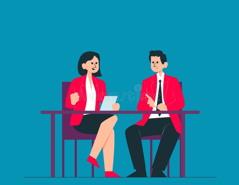 Collaboration and Team Meeting with Discussion. Colleague Brainstorm ...