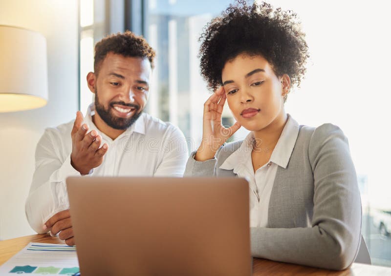 Collaboration, Teamwork and Partnership of Web Design Team Thinking on ...