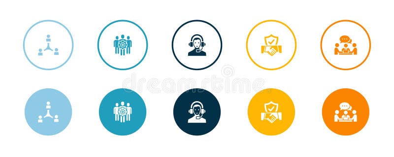 Collaboration, Teamwork, Support, Trust Stock Vector - Illustration of ...