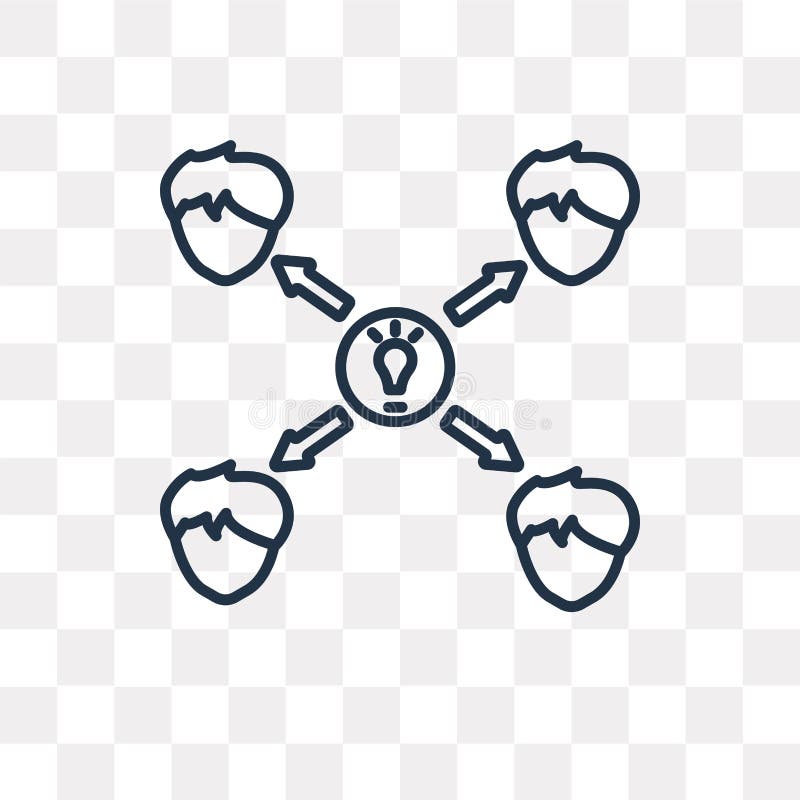 Collaboration Transparent Icon. Collaboration Symbol Design from Stock ...