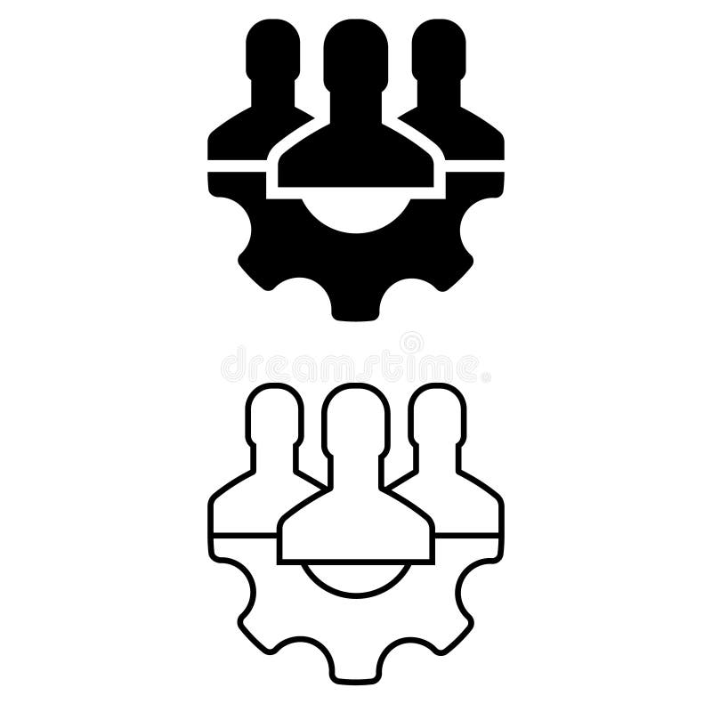 Business Collaborate Icon Vector Set. Communication Illustration Sign ... Business Collaborate Icon Vector Set. Communication Illustration Sign ...