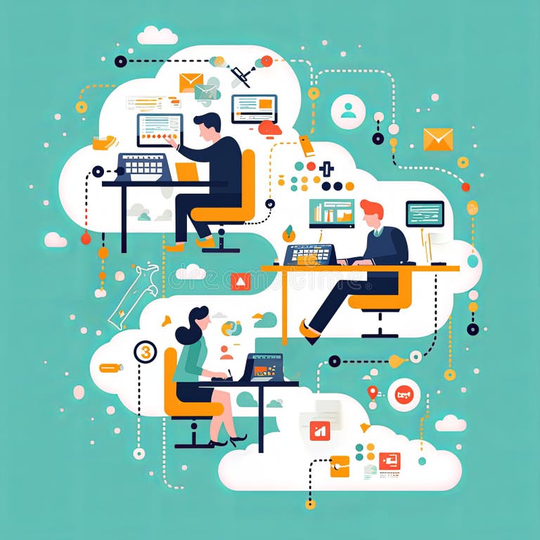 Collaboration in a Virtual Office Environment with Cloud Computing and ...