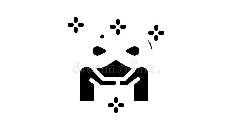 No work icon animation stock video. Video of purple - 224254329