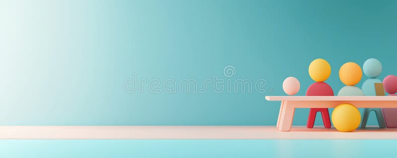 Collaboration Workspace with Diverse Teams Brainstorming, Creative ...