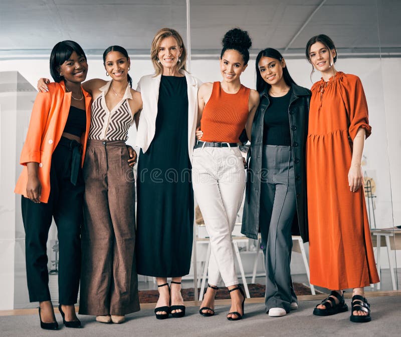 These Collaborations Create Great Things. a Group of Businesswoman ...