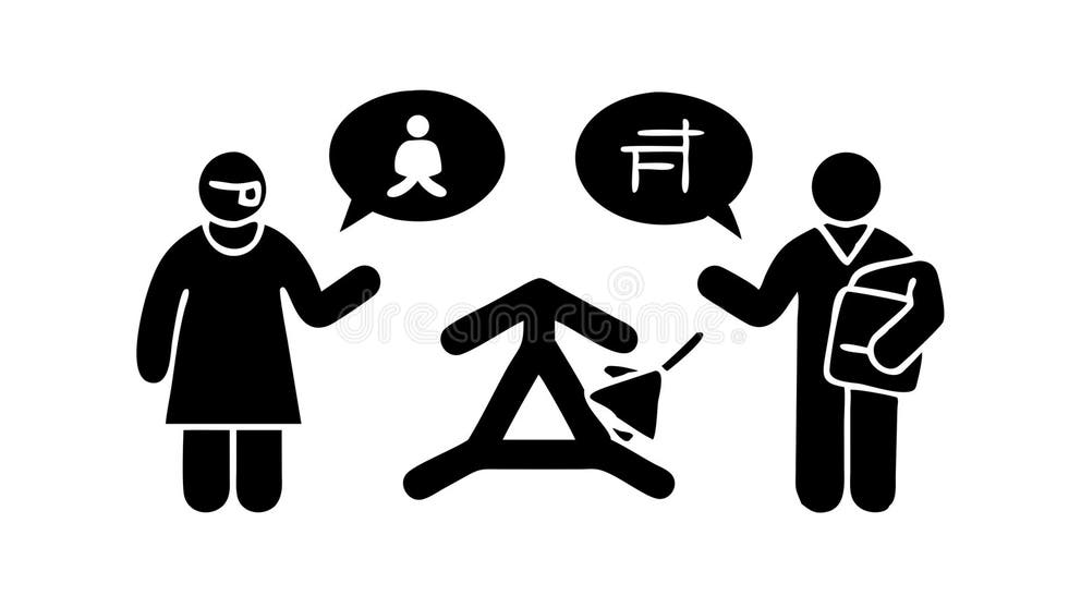 Collaborative Architectural Design Discussion Icon, Brainstorming ...