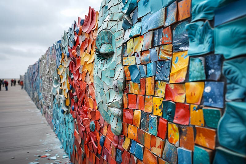 A Collaborative Art Project Where Community Members Contribute ...