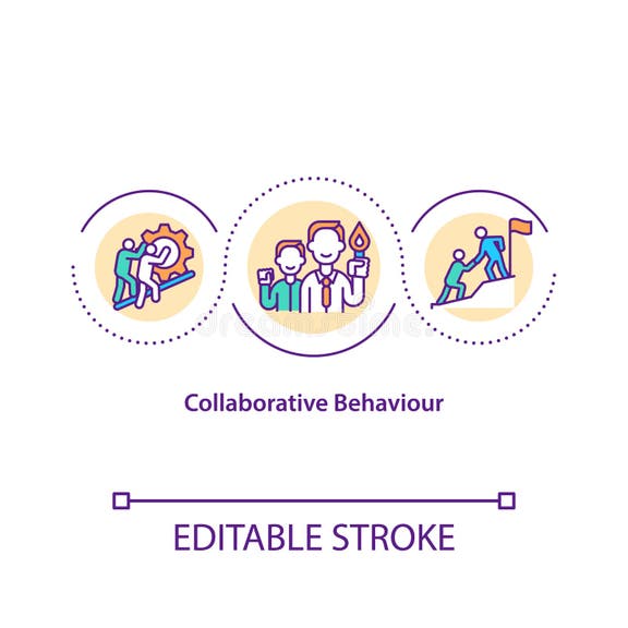 Collaborative Line Drawing Stock Illustrations – 465 Collaborative Line ...