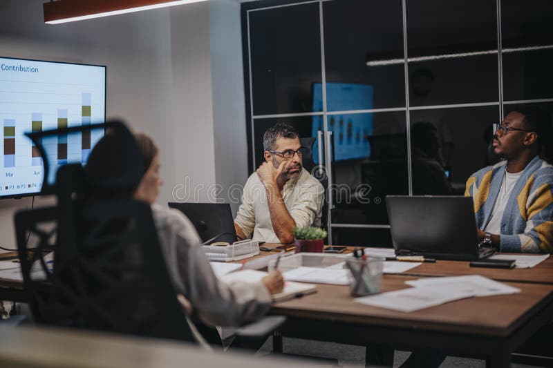 Collaborative Blueprint Discussions in a Multicultural Business Meeting ...