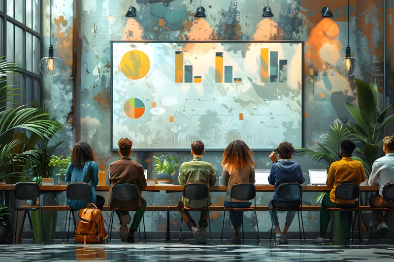 Collaborative Brainstorming Session in a Meeting Room - Diverse Team ...