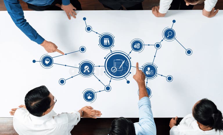 Collaborative Business Meeting with Focus on Strategy Development and ...