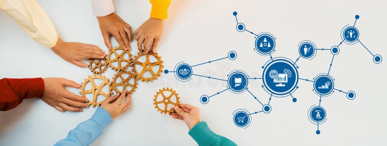 Collaborative Business Strategy and Innovation with Gears and Icons ...