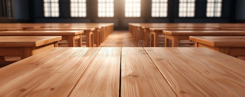 Collaborative Classroom Design Desks Arranged in Circles for Group Work ...
