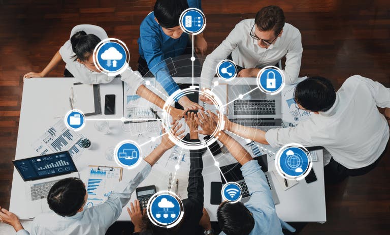 Collaborative Computing Strategy Meeting with Data Visualization and ...