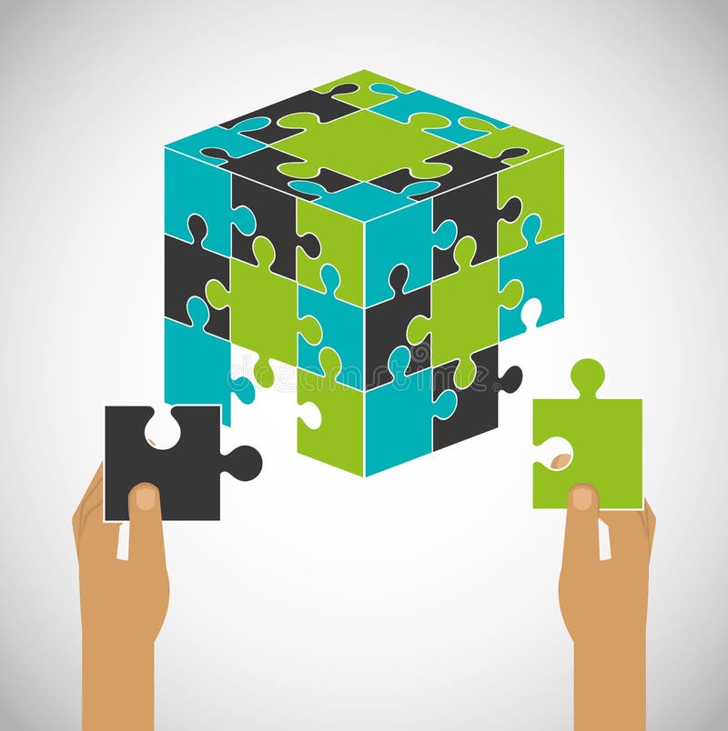 Collaborative Concept Design Stock Illustration - Illustration of ...