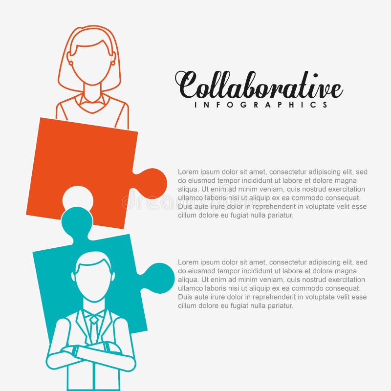 Collaborative Concept Design Stock Illustration - Illustration of ...