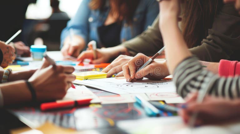 Collaborative Workshop Stock Illustrations – 359 Collaborative Workshop Stock Illustrations ...