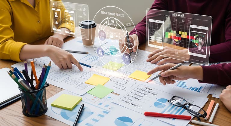 Collaborative Design Thinking: Team Brainstorming Mobile App ...