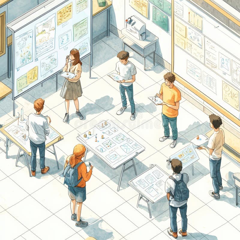 Design Thinking Workshop Stock Illustrations – 1,607 Design Thinking ...