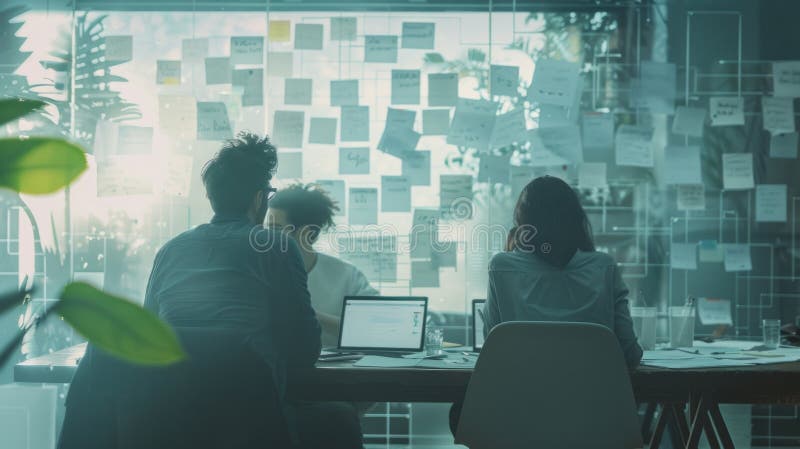 Collaborative Designers Utilizing Sticky Notes in a Contemporary ...