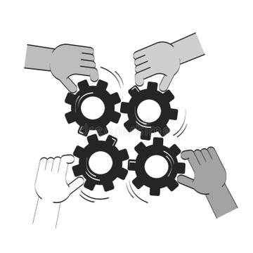 Teamwork Cogs Stock Illustrations – 8,105 Teamwork Cogs Stock ...