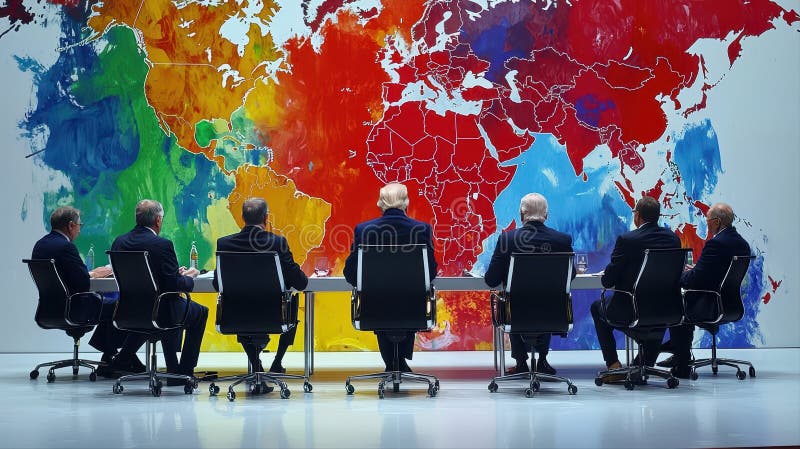 Collaborative Group of Professionals Engaged in a Productive Discussion ...