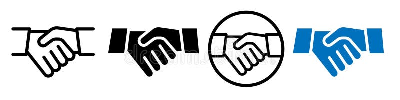 Collaborative Icon Logo Set Vector Stock Vector - Illustration of ...