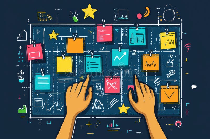 Collaborative Idea Brainstorming with Visual Notes and Data Dashboard ...