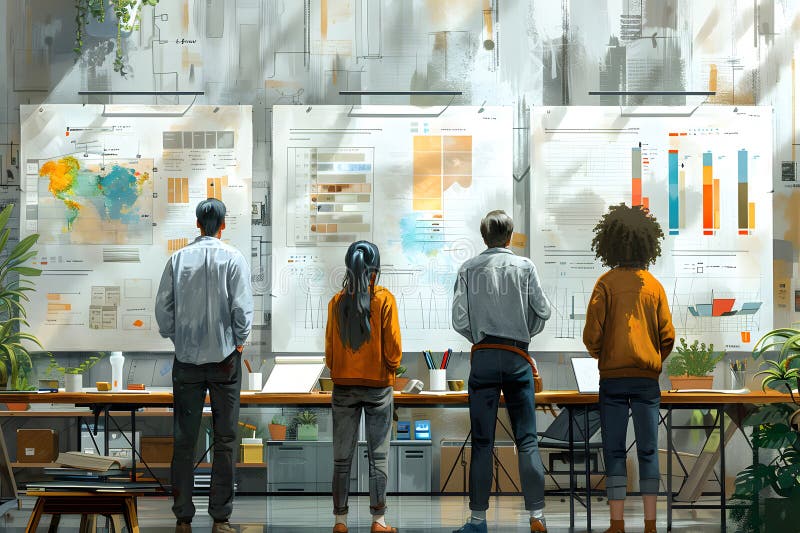 Collaborative Idea Generation in Meeting Room Setting Stock ...