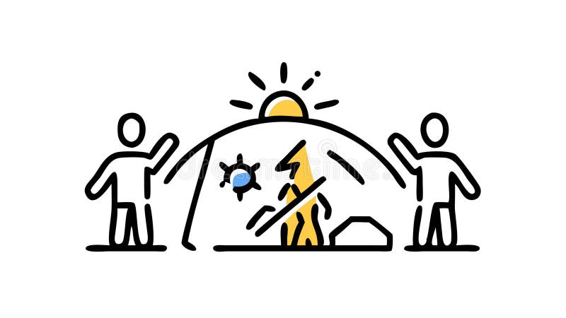 Collaborative Idea Generation, Team Brainstorming Session, Shared Innovation, Vector Design ...