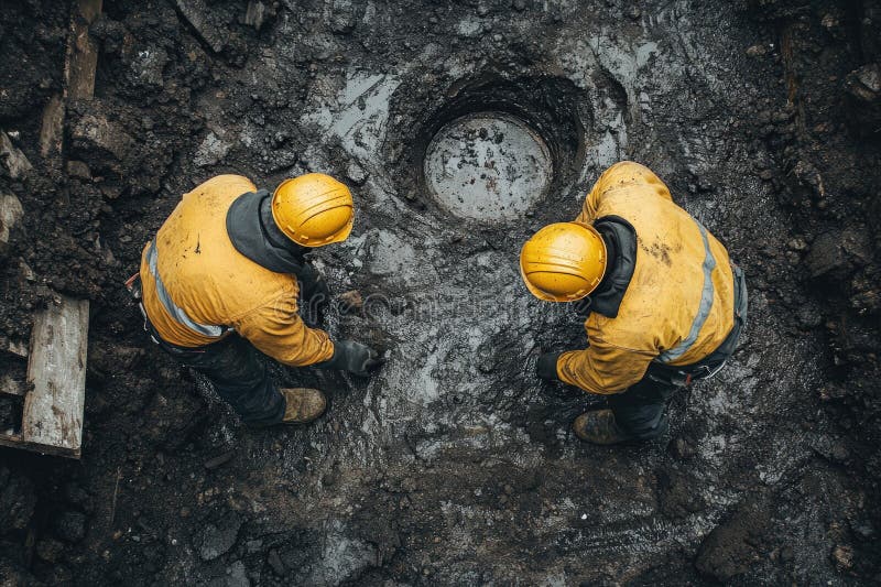 A Collaborative Image of a Diverse Construction Crew Working on-site ...