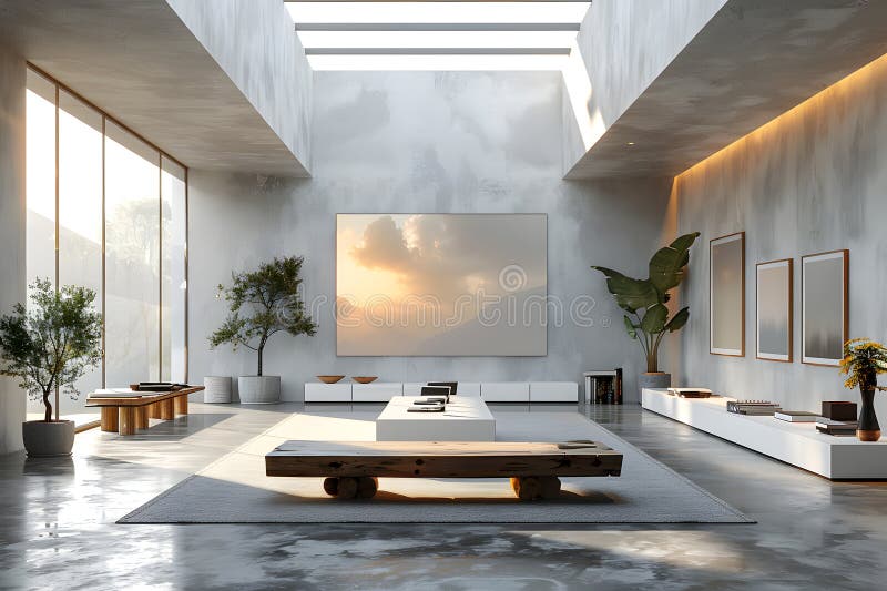 Collaborative Innovation Hub: Virtual Meeting Space Design Stock ...